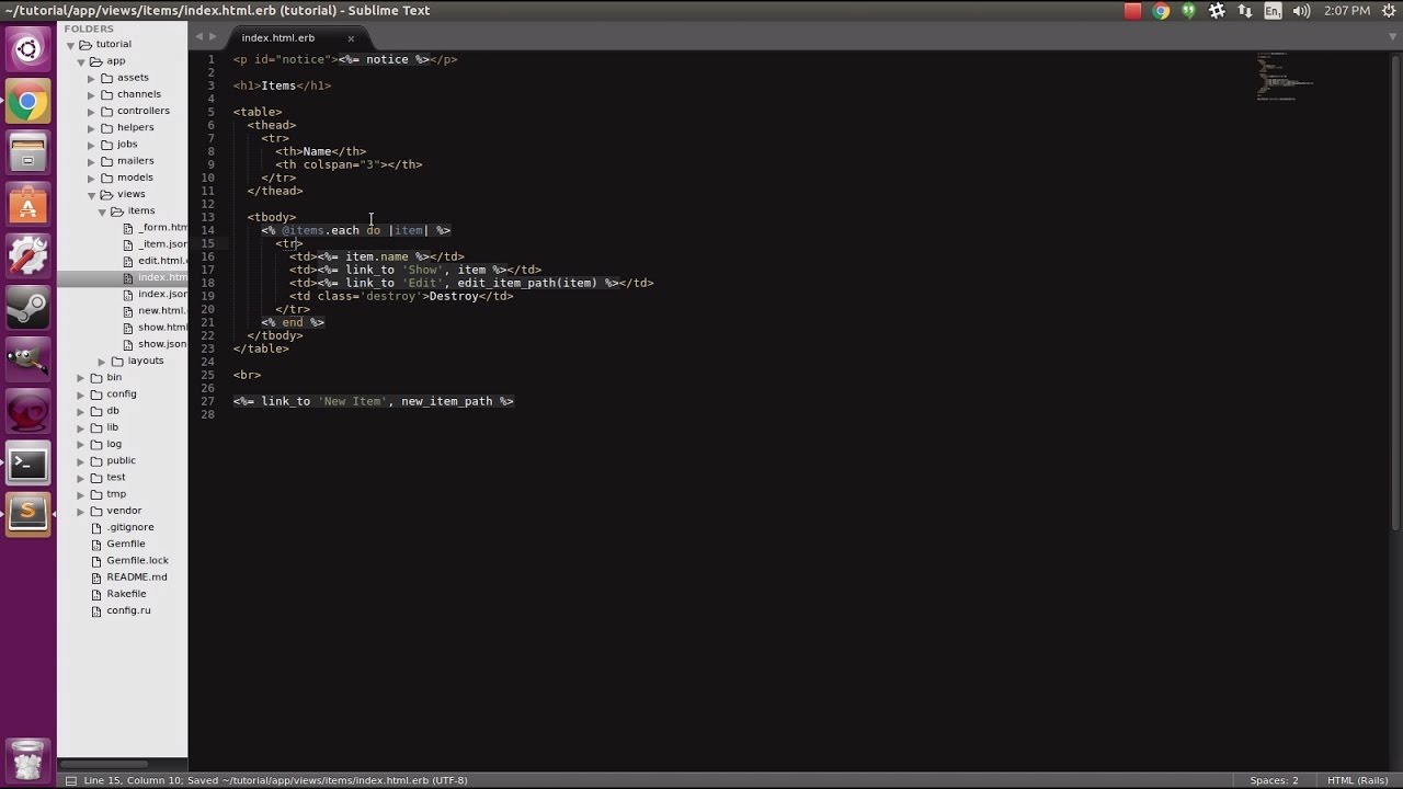 Simple Ajax example with Ruby on Rails
