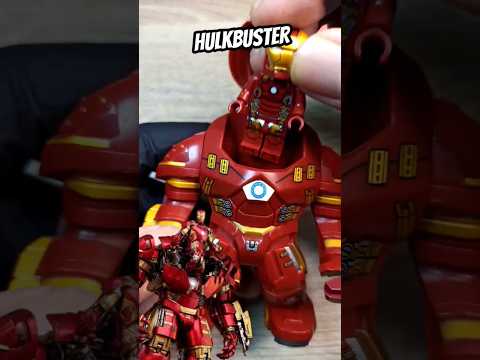 Lego Hulkbuster | Assembling lego minifigures #shorts #hulkbuster #lego