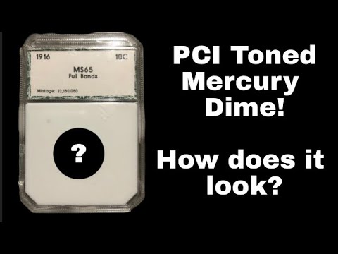 Awesome PCI Toned Mercury Dime and PCGS Rattler