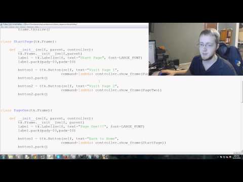 Learn Organizing our GUI window Tkinter tutorial Python 3 4 p 8 - Mind ...
