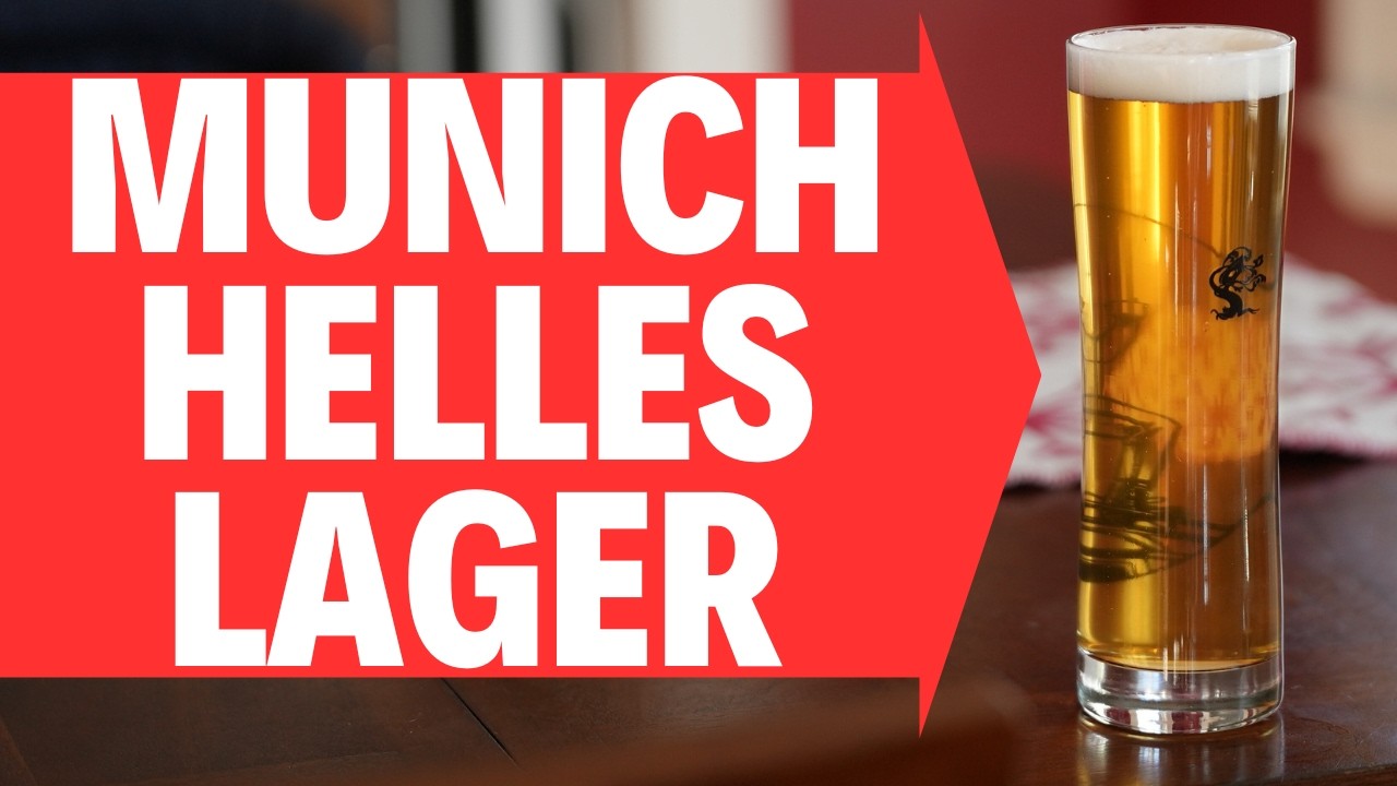 Brewing My Best MUNICH HELLES LAGER Yet!