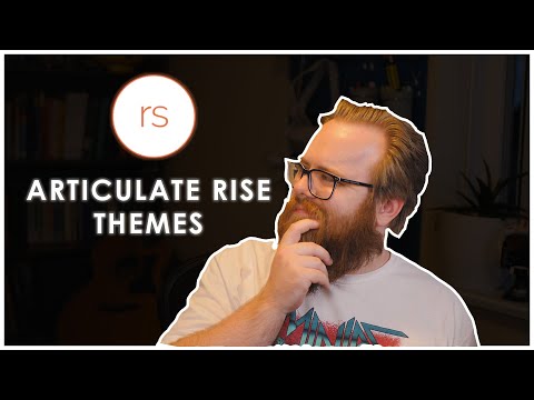 Articulate Rise 360 Themes: First Look Reaction from an Instructional Designer