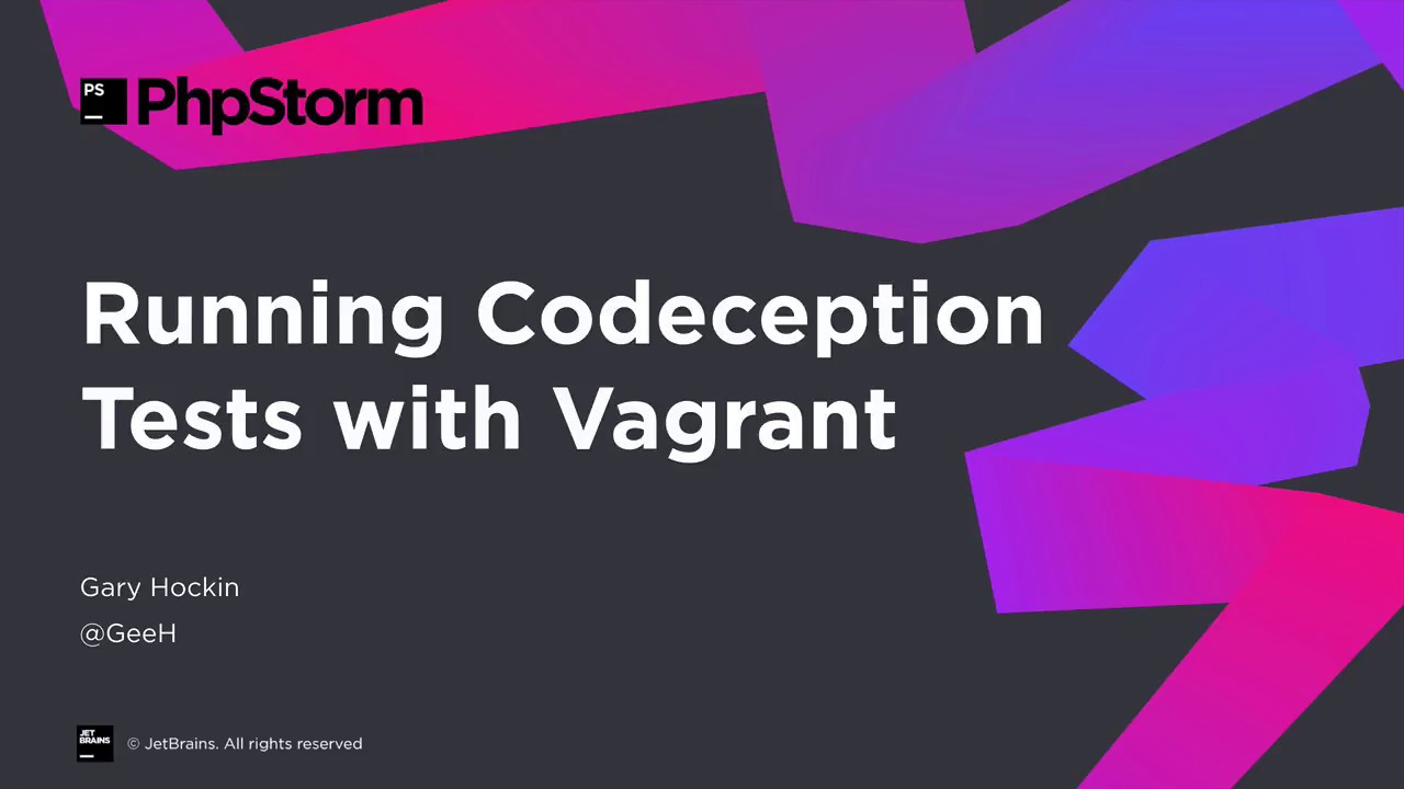 Running Codeception Tests with Vagrant