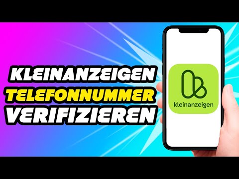 Ebay Kleinanzeigen Telefonnummer verifizieren (SO EINFACH)