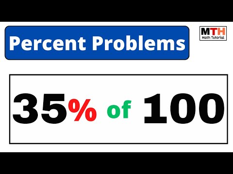 35 percent of 100 (35% of 100)