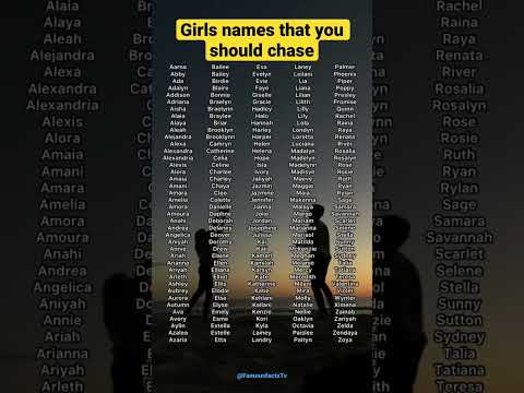 Girls name that you should Chase #initials #love #soulmate