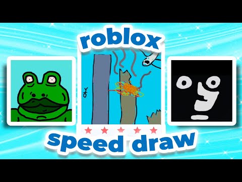 drawing wild things in roblox speed draw