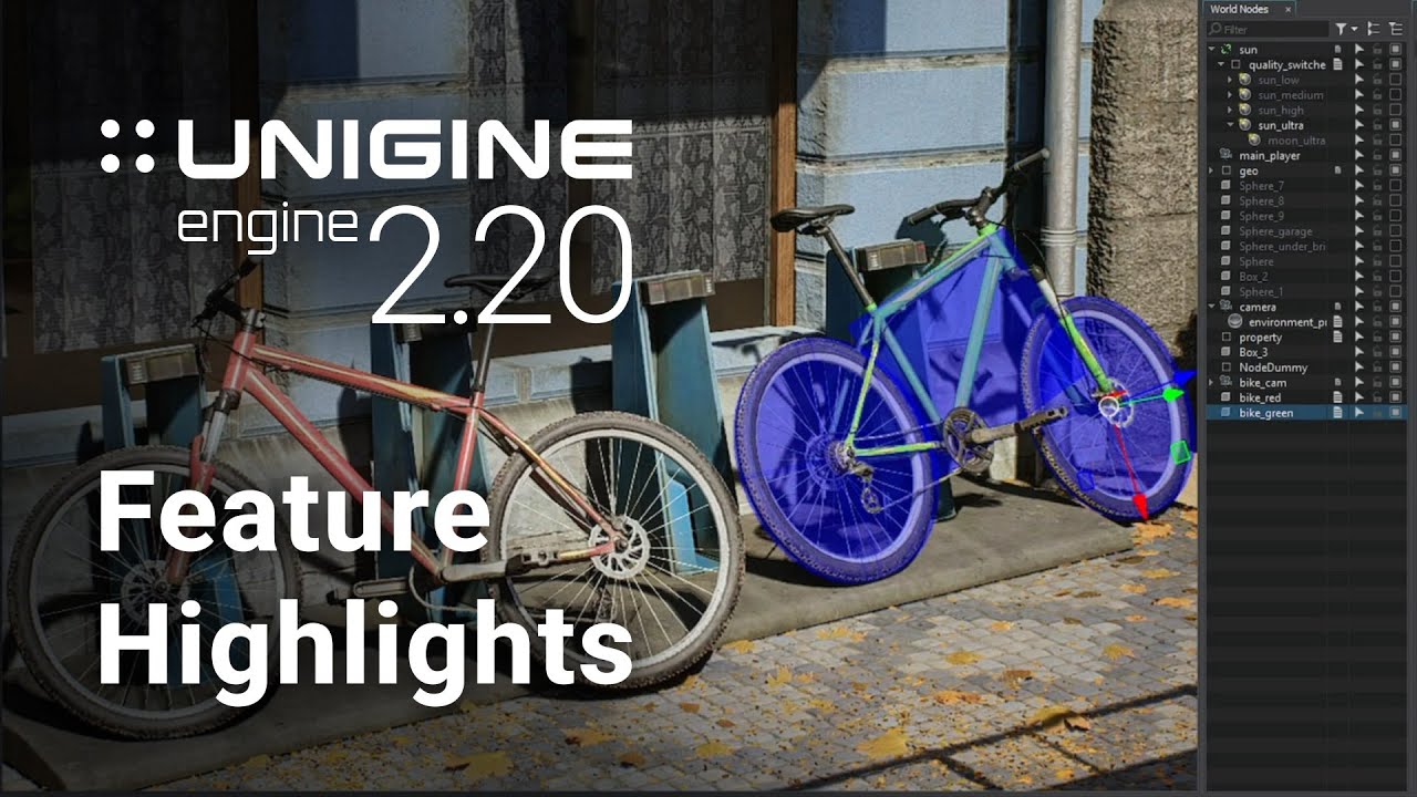 UNIGINE Engine 2.20 Feature Highlights