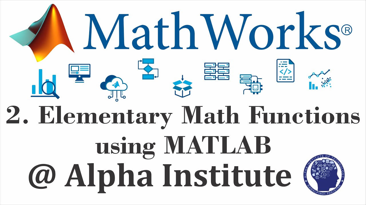 2. Elementary Math Functions in MATLAB | Built-in Functions in MATLAB | MATH | MATLAB