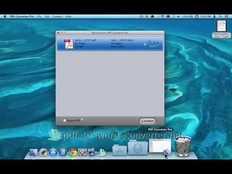 [PDF2Word Converter | Mac]: How to Convert PDF to Word On Mac Easily?