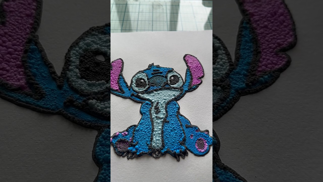 Lilo & Stitch #art #puffypens #zyxcba #viral #diycrafts #art #drawing #artdrawing #artist #stitch