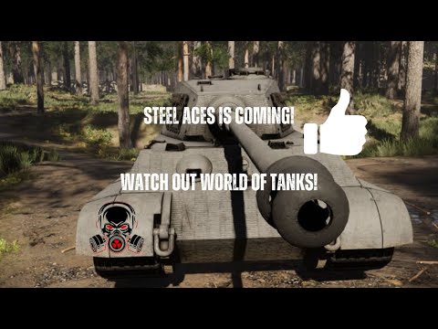 New tank game is coming STEEL ACES | Watch out World of Tanks!