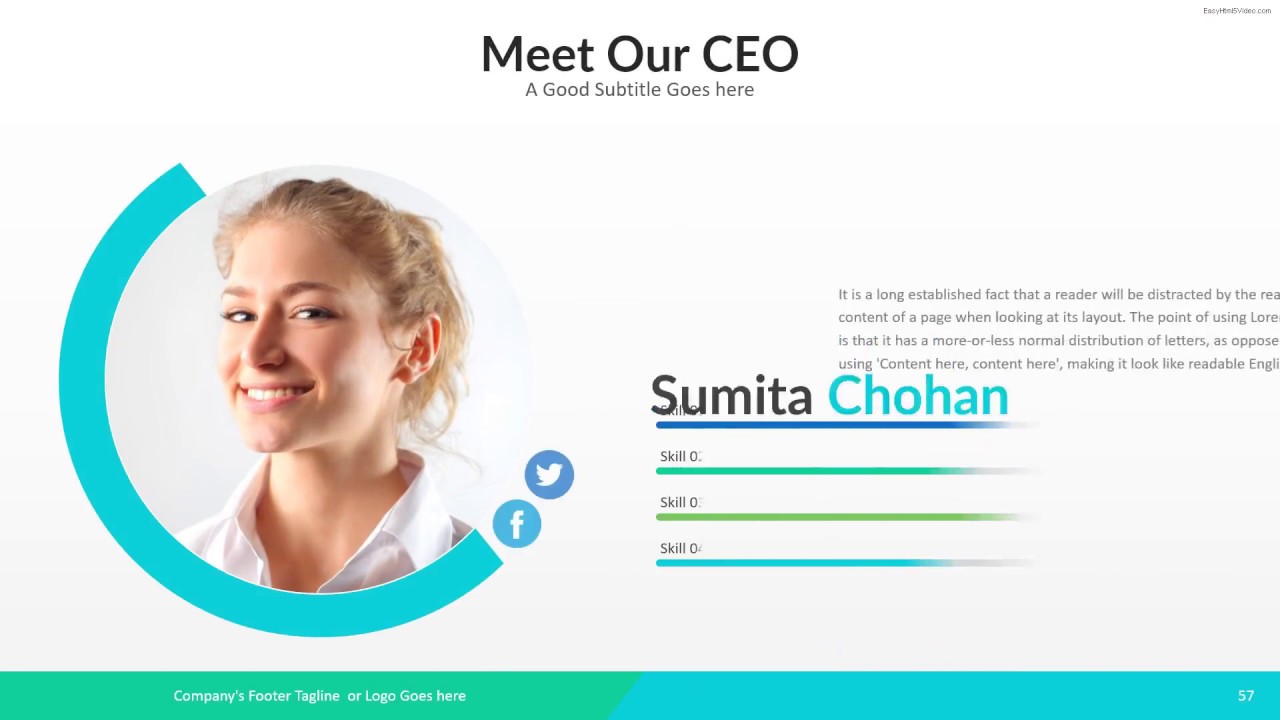 Business Conference II Premium Power Point Template