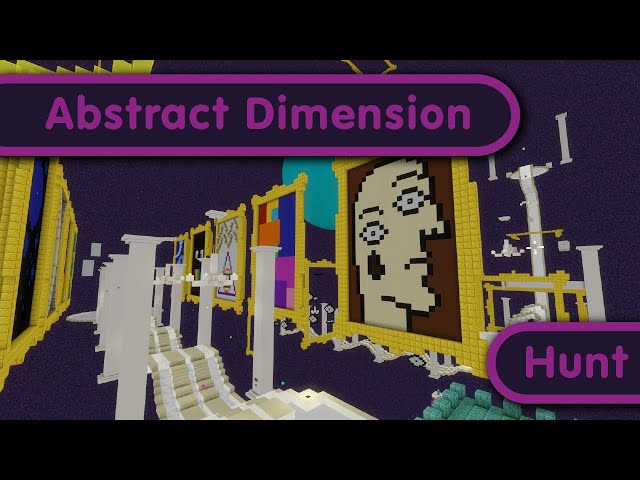 Abstract Dimension Hunt Minecraft Map