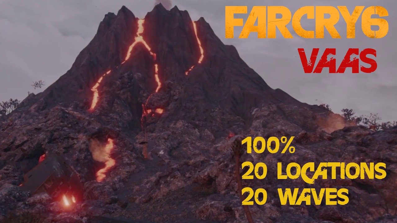 Far Cry 6 Vaas Insanity Mind Level 5 All Locations + 20 waves
