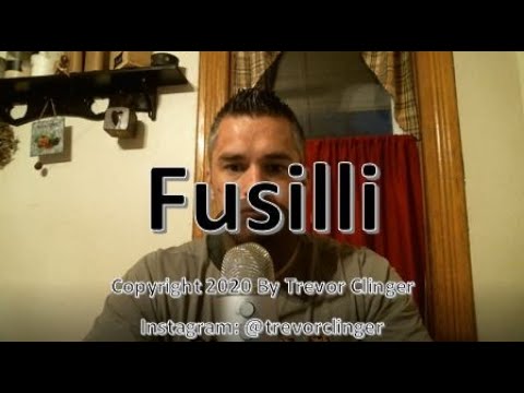 How To Pronounce Fusilli