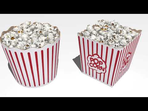 🍿 popcorn buckets・ 3D File for 3D printing・Cults