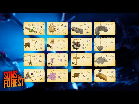 ALL 16 Blueprints Console Commands & Map Locations | Sons of the Forest
