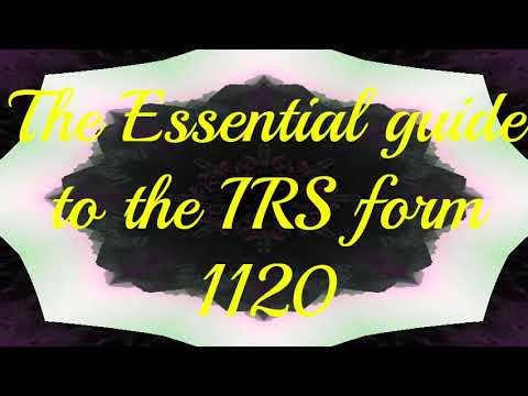 The Essential guide to the IRS form 1120