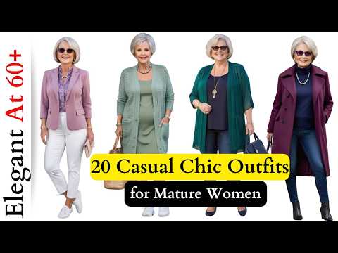Easy Chic Casual Outfit Ideas for Women Over 50! - Classy Casual Outfits for Mature Women!