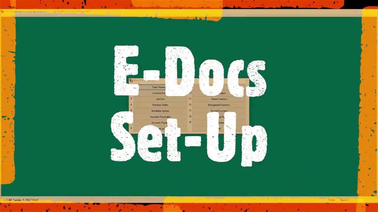 E-Docs Set-up