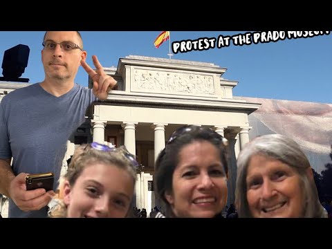 Prado museum in Madrid Spain