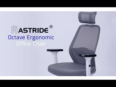 ASTRIDE Octave BIFMA Certified Office Chair | 2D Armrest, 2D Headrest ...