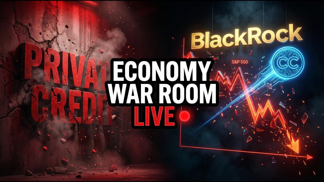 Private Credit COLLAPSE Warning, BlackRock's S&P 100 ETF & Canton Network MAJOR Announcement [LIVE]