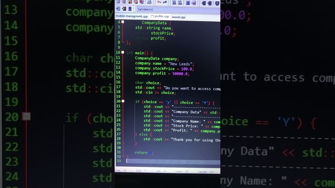 adding stocks c++#coders #coderstokyo #codingninja #codemasters #codinglife #codelife #code #coding