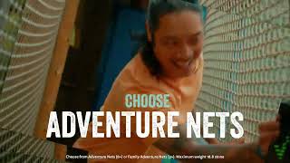 Center Parcs Adventure Nets at Longleat Forest advert Commercial ad uk