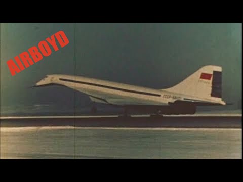 Video Russian “concorde” 20 mins Takeoff (Взлет) 1969 – YouTube | Aero ...