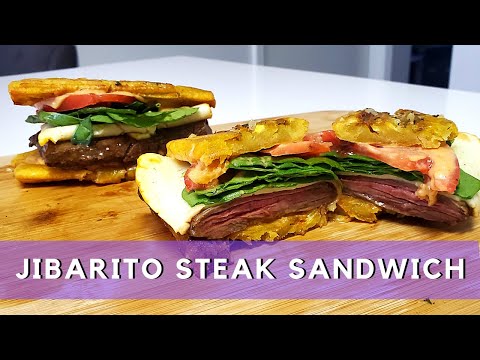 The FAMOUS Puerto Rican Jibarito Steak Sandwich | Chicago Jibarito Sandwich Recipe