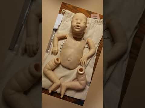 New reborn kit by Cassie Brace (Love)! #reborns #babydolls #dolls #trending