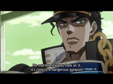 Polnareff Having An Haircut [ ENG SUB ]
