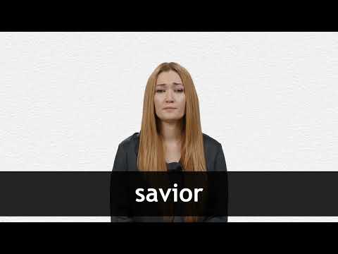 SAVIOR - Definition & Translations | Collins English Dictionary