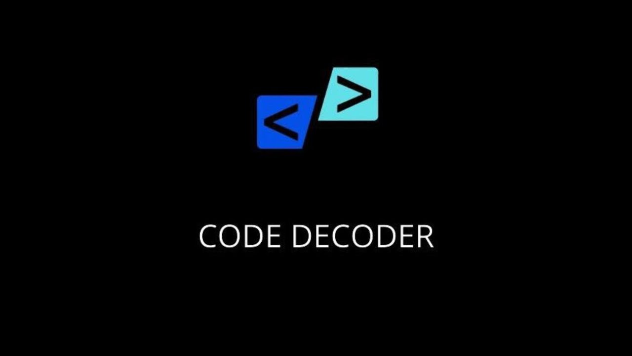 Code Decoder Developer Business Solution