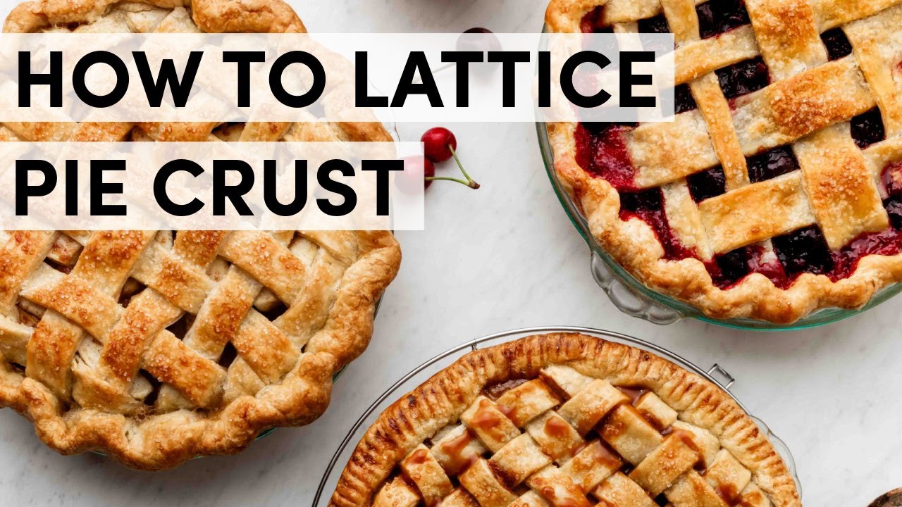 How to Lattice Pie Crust | Sally's Baking