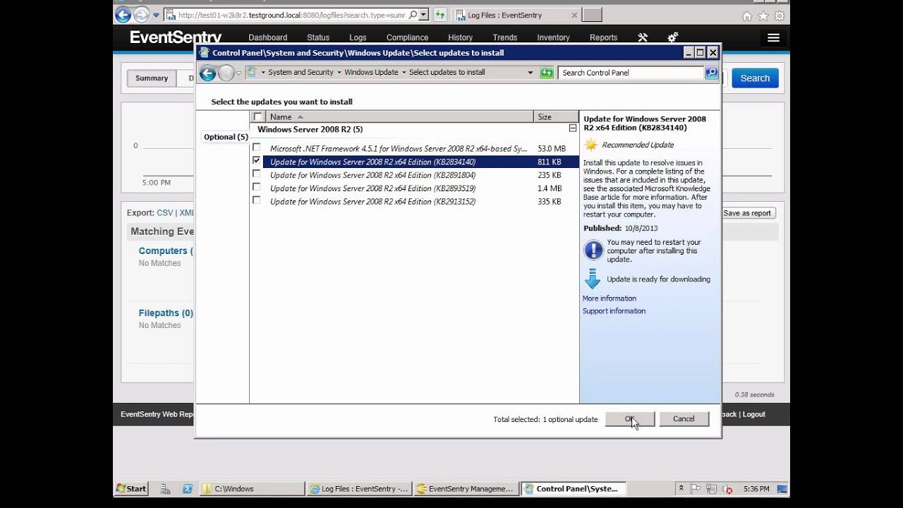 Monitoring Log Files in Real Time with EventSentry