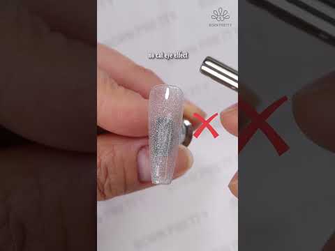 Nail Tips!!! Ordinary Chrome Powder VS Cat Magnetic Chrome Powder