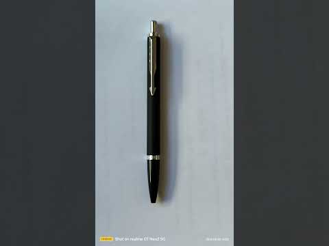 Parker Latitude Matte Black Ballpoint Pen