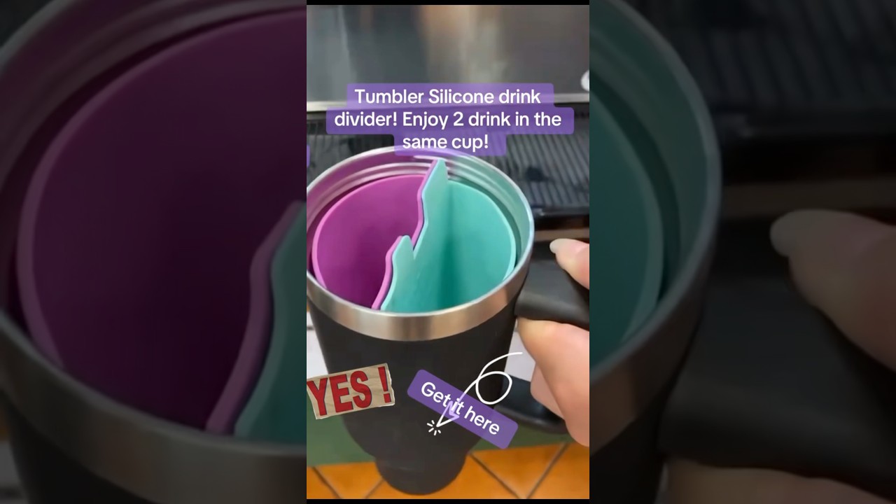 DuoSip Tumbler – 2-in-1 40oz Cup. Order yours now! Link in bio! #sippin #foryou #shopnow #tumblr