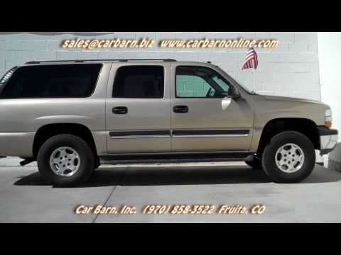 SOLD! - 2005 Chevy Suburban LS 4x4 at Car Barn in Fruita, CO