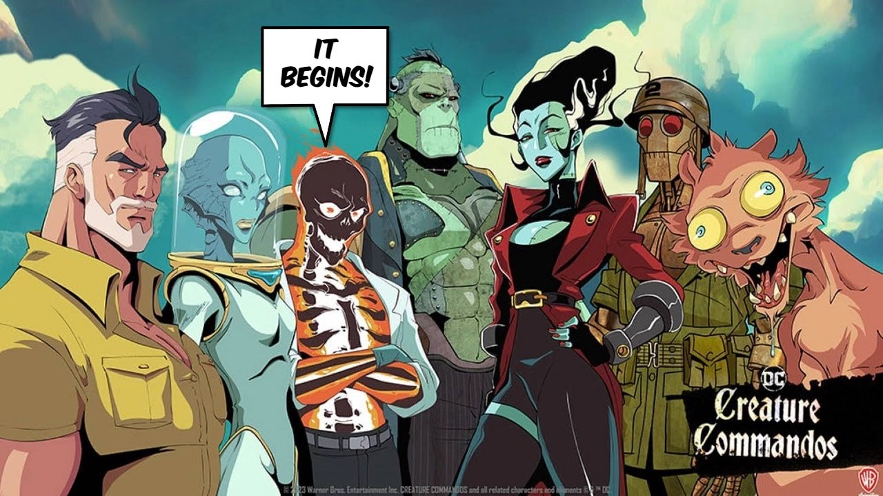 THE DCU CREATURE COMMANDOS DROPS IN DECEMBER!