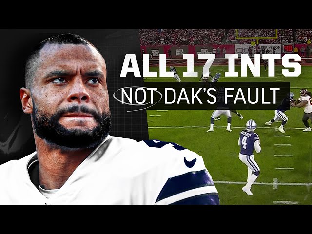 Dak Prescott once again goes viral over back-to-back INTs vs Trevon Diggs at Cowboys training ...
