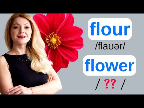FLOUR and FLOWER (+ IDIOMS) | Confusing words in English