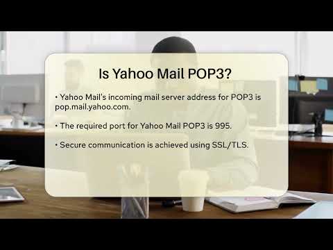 Is Yahoo Mail POP3? - TheEmailToolbox.com