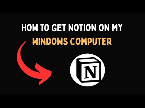 How To Get Notion On My Windows Computer