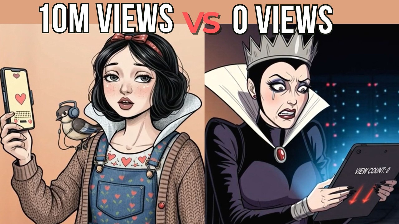 Algorithm Queen vs  Snow White: The Content Farm 👑🤖