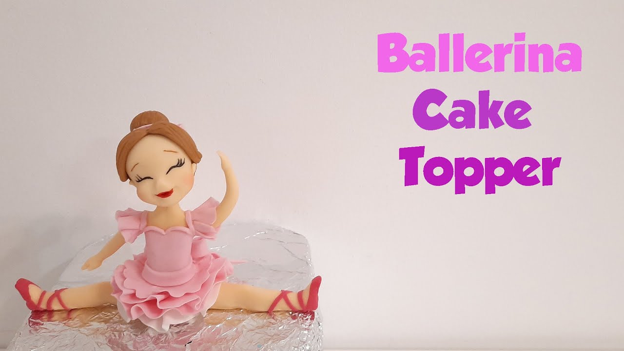 How to Make Ballerina Cake Topper Video Tutorial