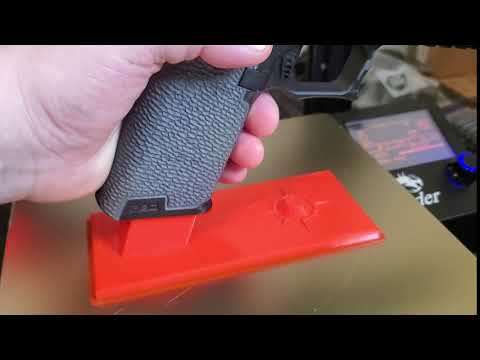 STL file Glock Pistol Display Stand 🔫 ・3D printable design to download ...